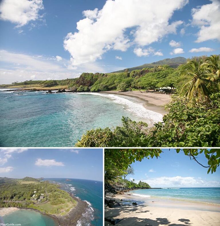 Hamoa Beach in Hana, Maui, Hawaii with Map, photos and Information