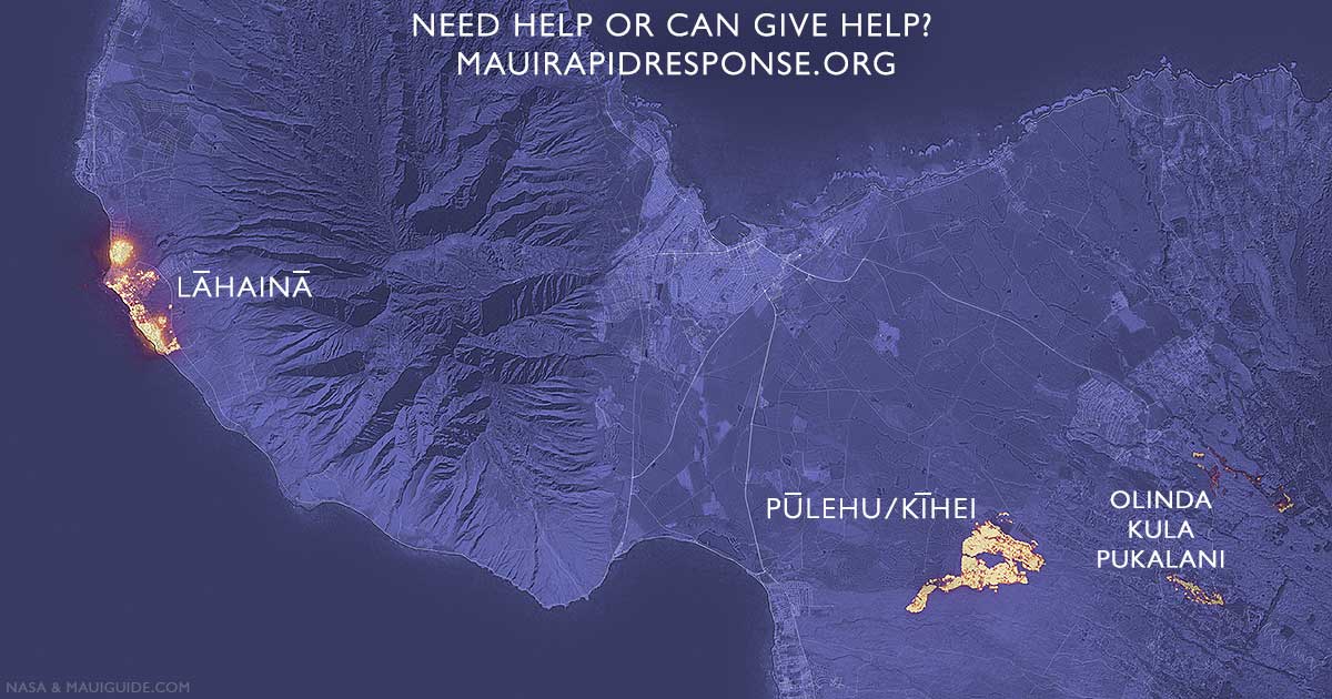 Maui Fire Updates 2023 - The latest, How to Help, How to Get Help